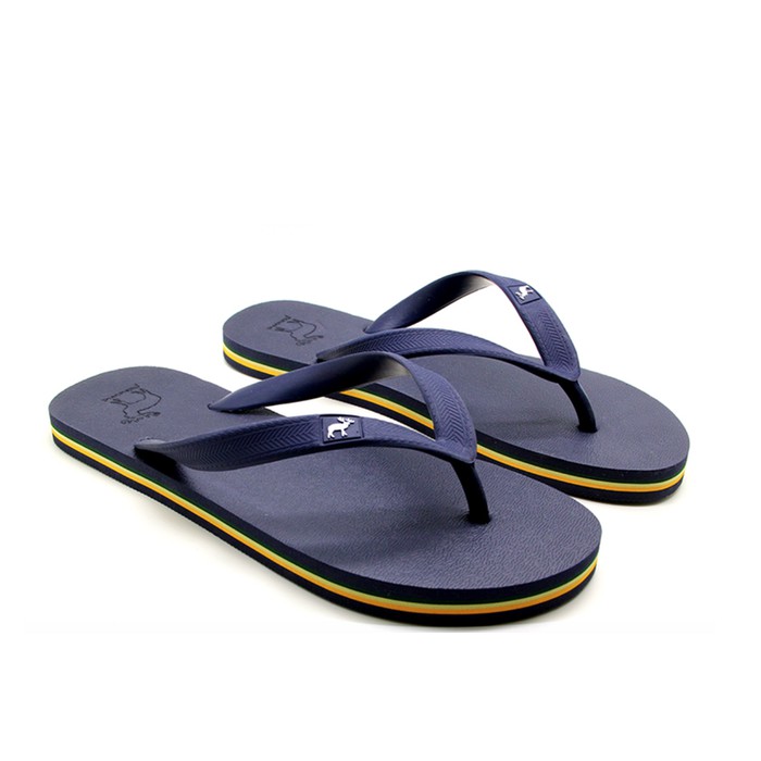 Jual ASLI ORIGINAL Sandal Panama Classic / Sendal Pria Biru Tua ...