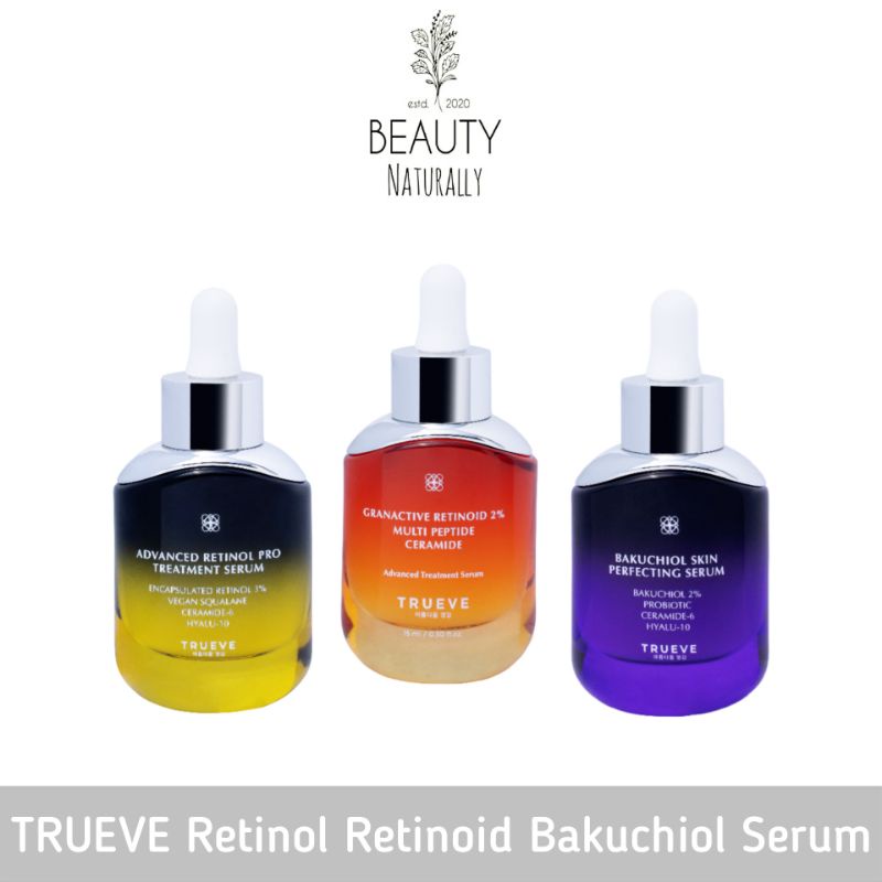 Jual EXP 07/2024 Trueve Retinol Retinoid Bakuchiol Serum 15ml Advanced ...