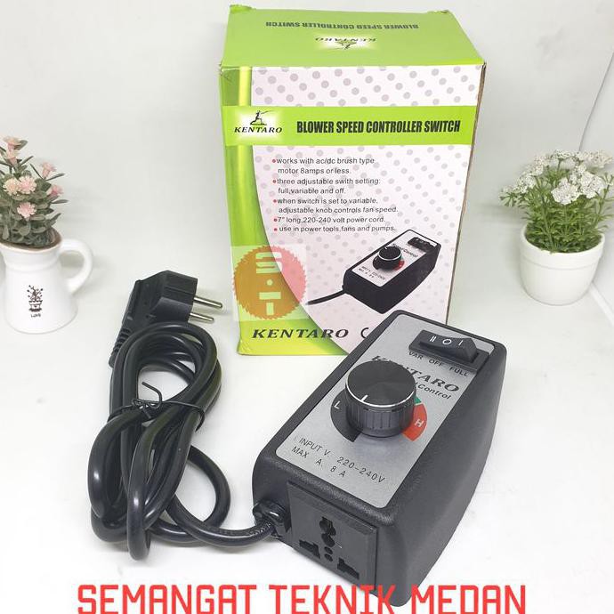 Jual Baru Alat Pengatur Kecepatan Variable Speed Control Controller 8A ...