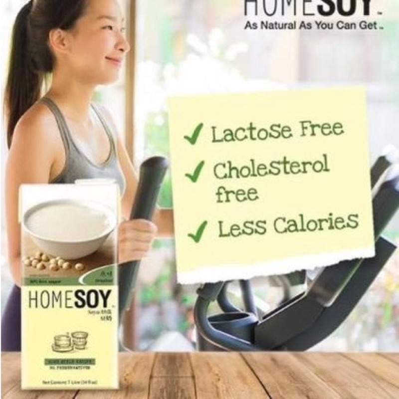 Jual HOMESOY SOYA MILK ORIGINAL NO SUGAR 10 sachet import | Shopee ...