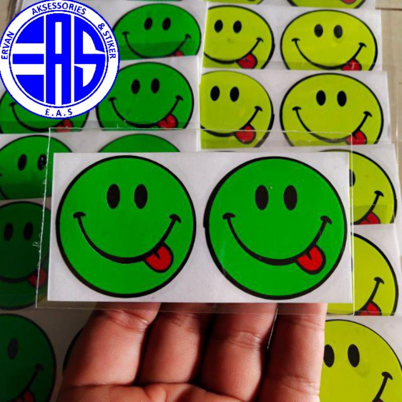 Jual stiker EMOTICON EMOT KARAKTER SMILE SEDIH BAHAGIA KETAWA KUALITAS ...