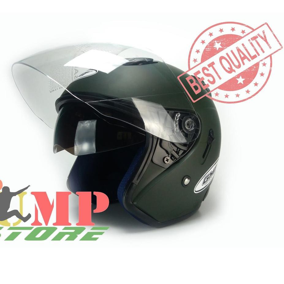 Jual Spesial' HELM KEREN HALF FACE DOUBLE VISOR QUALITY INK CENTRO KYT ...