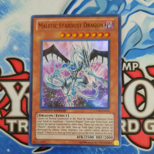 Jual Yugioh Malefic Stardust Dragon Promo Original Shopee Indonesia