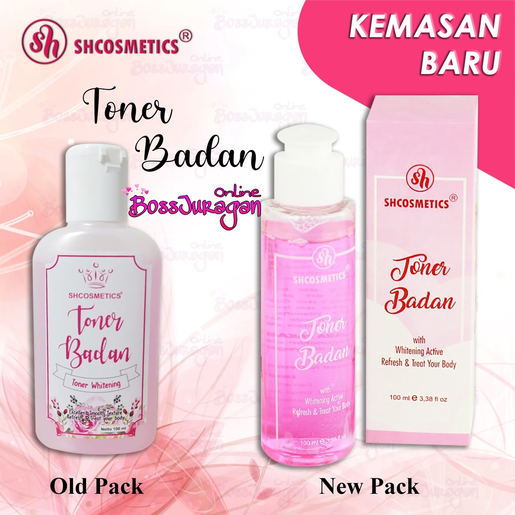 Jual (BOSS) TONER BADAN WHITENING - SH Cosmetics | Shopee Indonesia