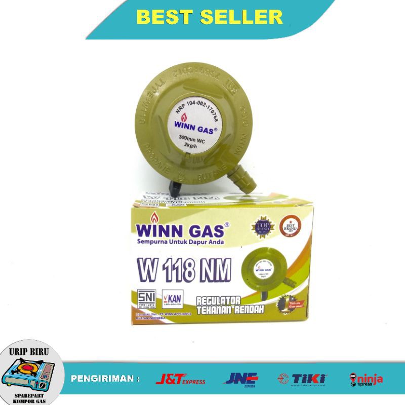 Jual REGULATOR WINN GAS TYPE W 118 NM TEKANAN RENDAH | Shopee Indonesia