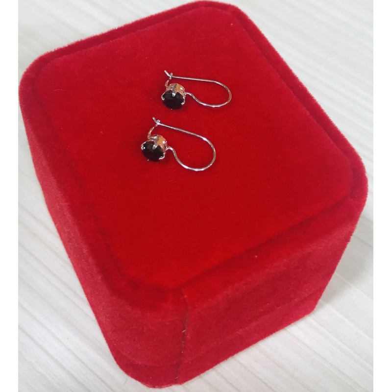Jual ANTING DESI PERMTA HITAM SILVER925/PERHIASAN SILVER935 LAPS EMAS ...