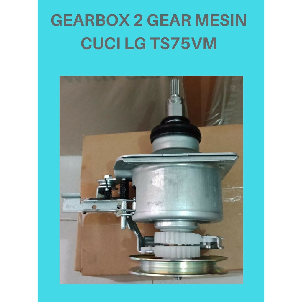 Jual GEARBOX 2 GEAR - CLUTCH - GEARCASE AUTO MESIN CUCI TOP LOADING ...