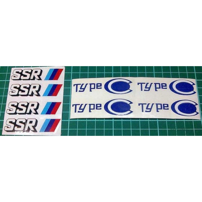 Jual Sticker "SSR Type C" Velg RIM 15 16 17 18 19 | Shopee Indonesia