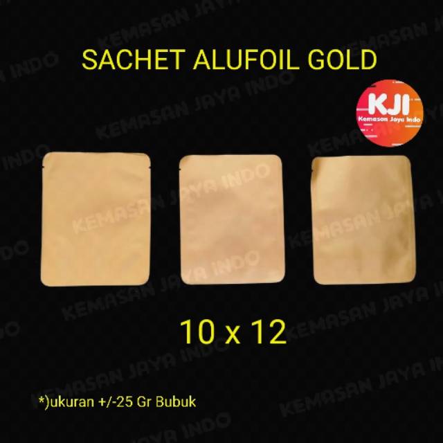 Jual Kemasan Sachet Alufoil Gold 10 x 12.kemasan kopi. Kemasan sachet ...