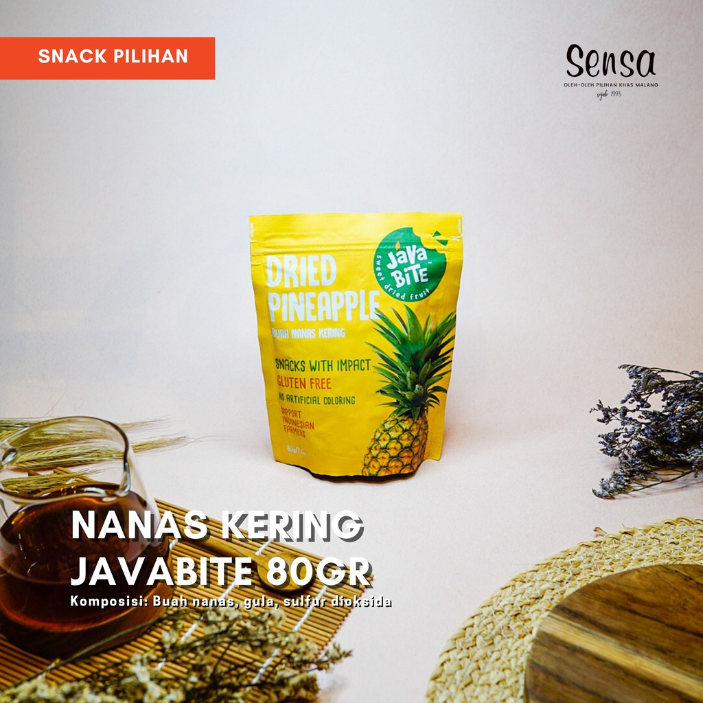 Jual Manisan Nanas Javabite 80gr - Snack Pilihan | Shopee Indonesia