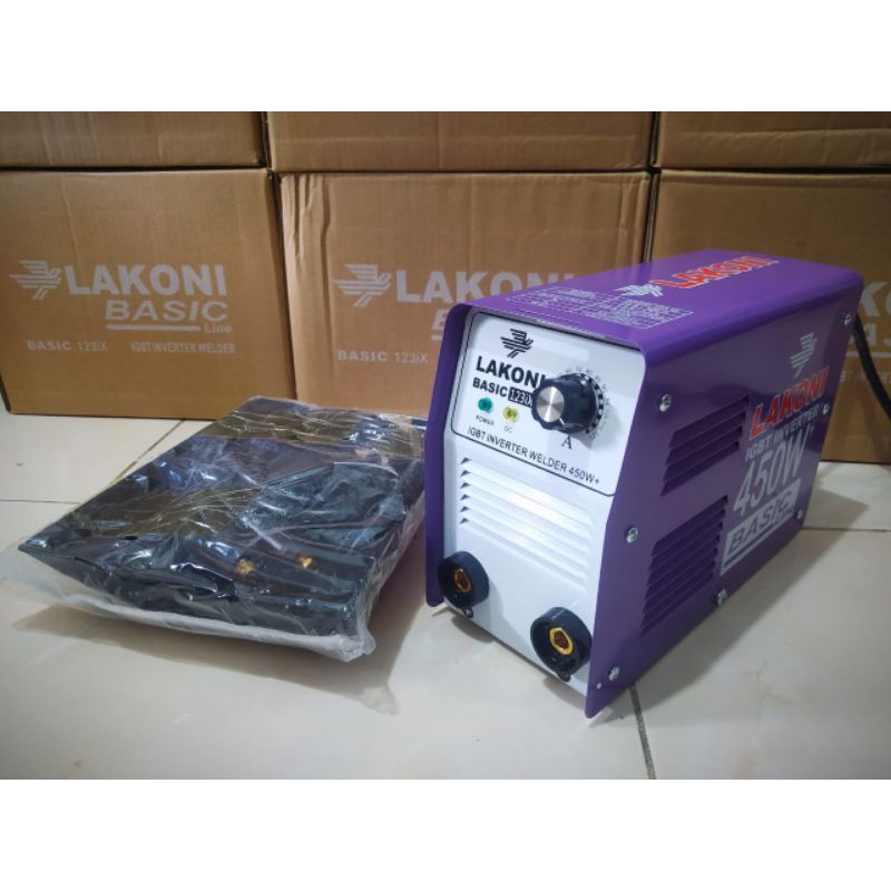 Jual Mesin las Lakoni Basic 450 123ix watt Original | Shopee Indonesia