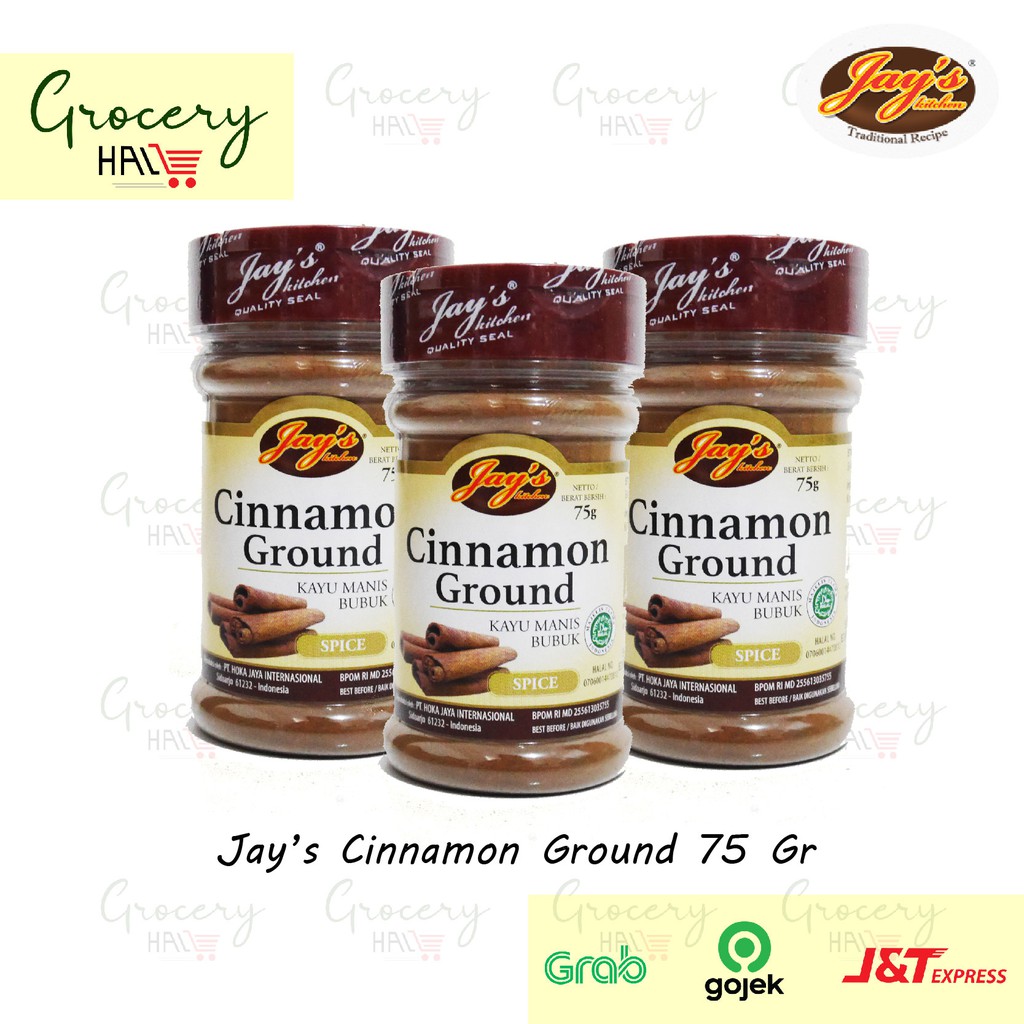 Jual JAY'S CINNAMON GROUND 75 GRAM ( KAYU MANIS BUBUK JAYS KITCHEN ...