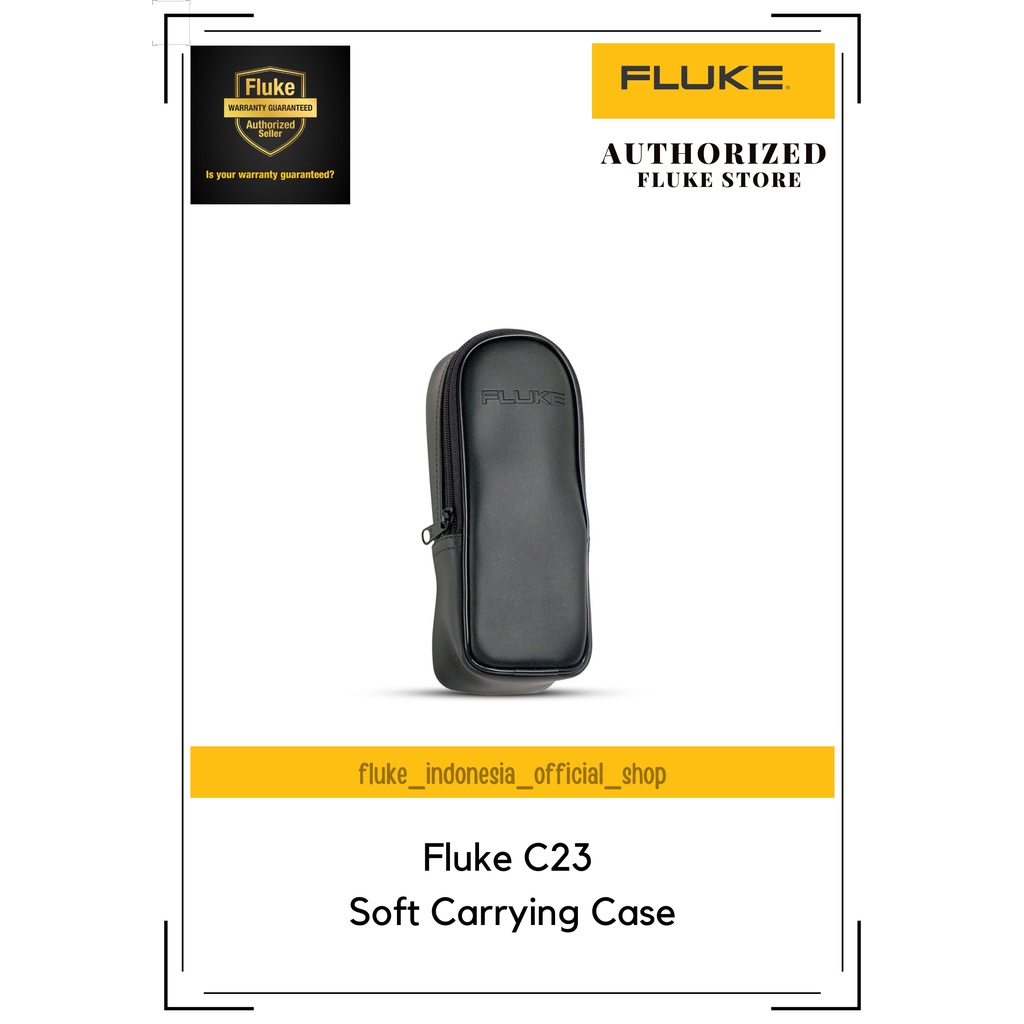 Jual Fluke C23 SOFT CASE VINYL BLACK | Shopee Indonesia