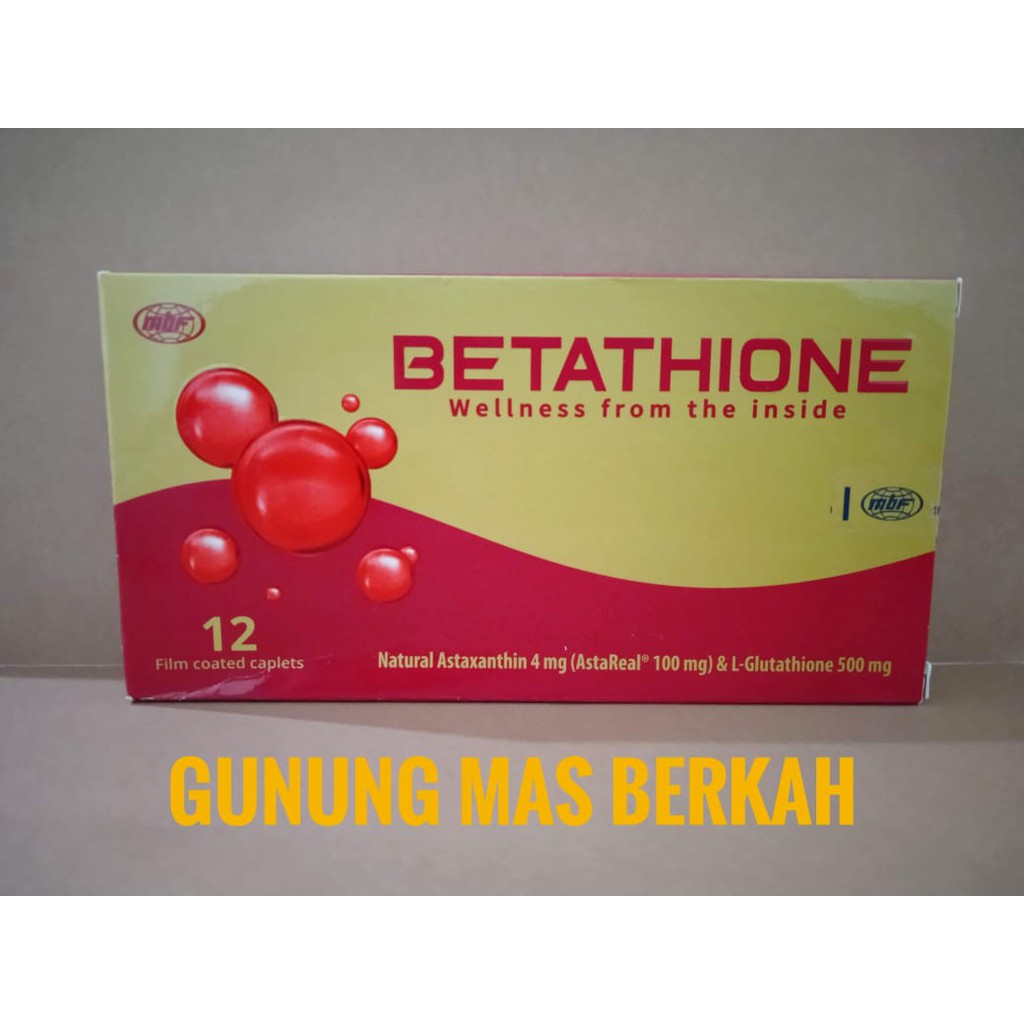 Jual BETATHIONE Betathione Kaplet - Suplemen Antioksidan | Shopee Indonesia