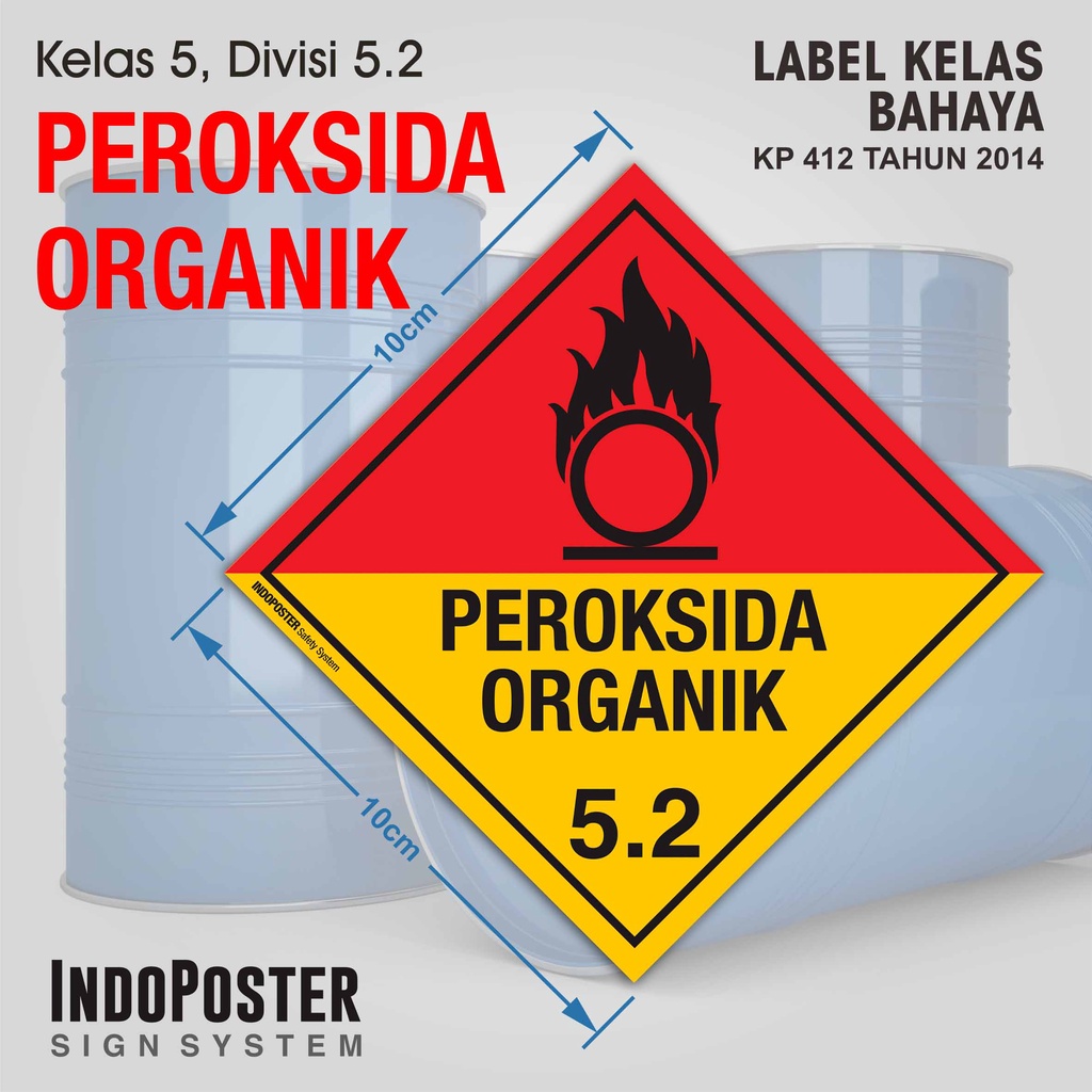 Jual Stiker IATA Label Kelas Material Bahaya Dangerous Goods ...