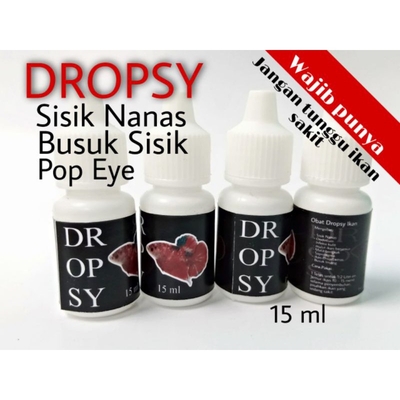 Jual DROPSY/OBAT IKAN/SISIK NANAS/POPEYE/DROPSY IKAN CUPANG GUPPY KOKI DAN LAIN LAIN | Shopee ...