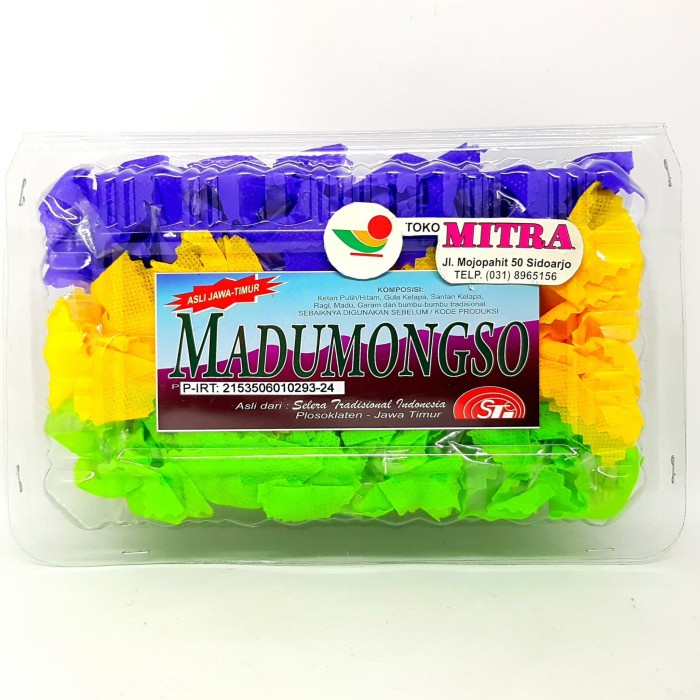 Jual STI MADUMONGSO ISI 18pcs | MADU MONGSO KETAN JENANG KHAS JAWA TIMUR | Shopee Indonesia