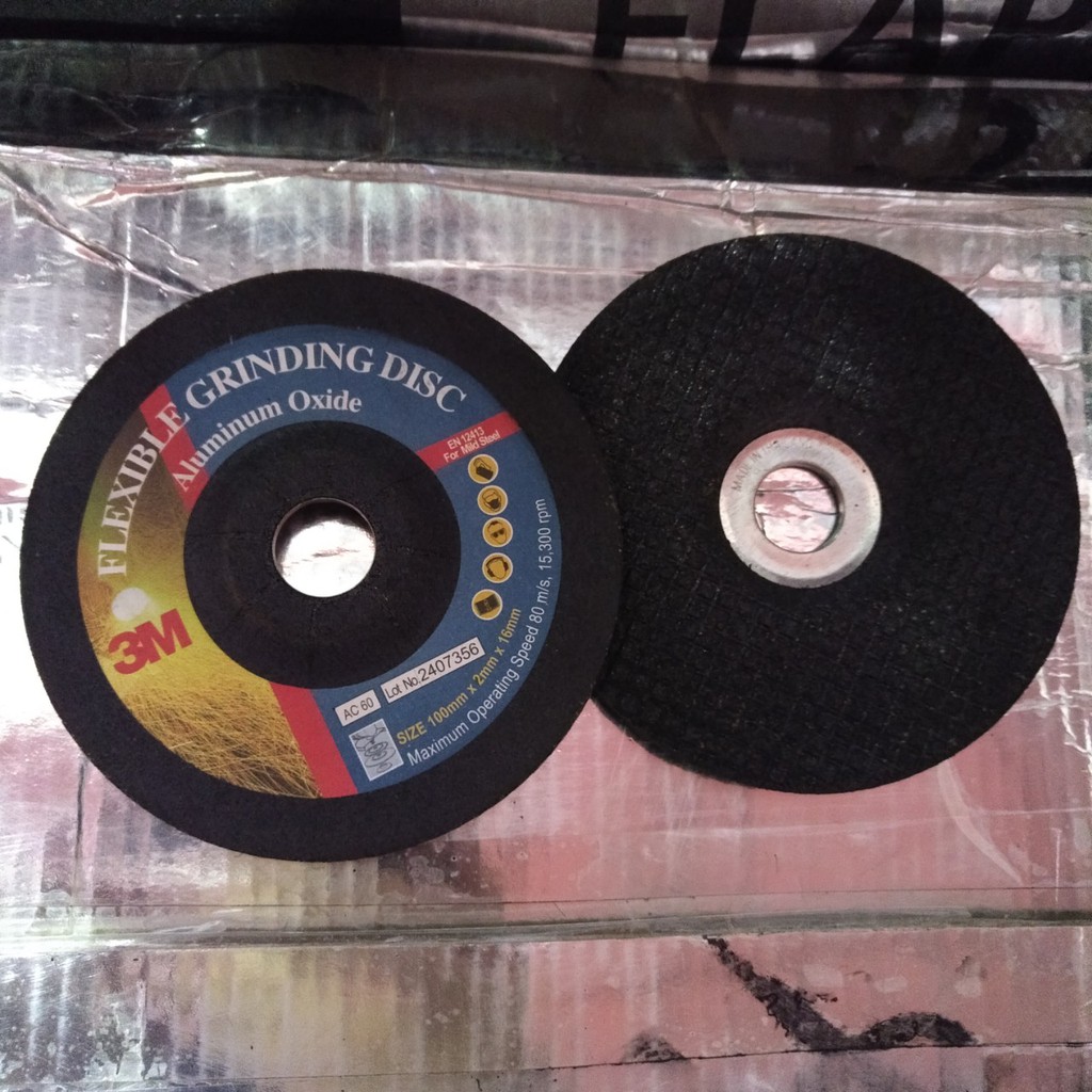 Jual Batu Gerinda 4 inch 3M A-Flexible Grinding Disc | Shopee Indonesia
