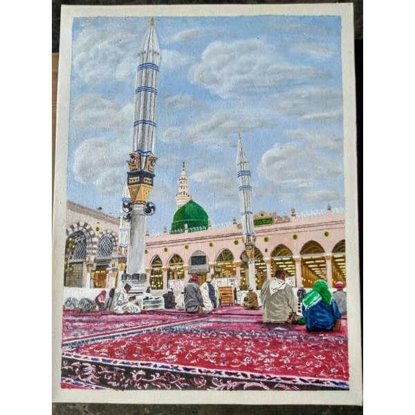 Jual Lukisan Masjid Nabawi | Shopee Indonesia