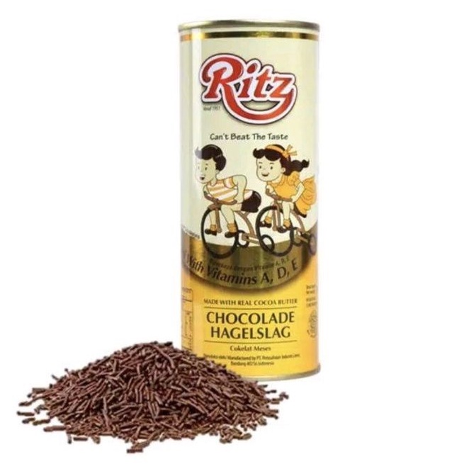 Jual Coklat Meses Ritz 300 gram Cokelat Mesis Ritz Chocolade Hagelslag ...