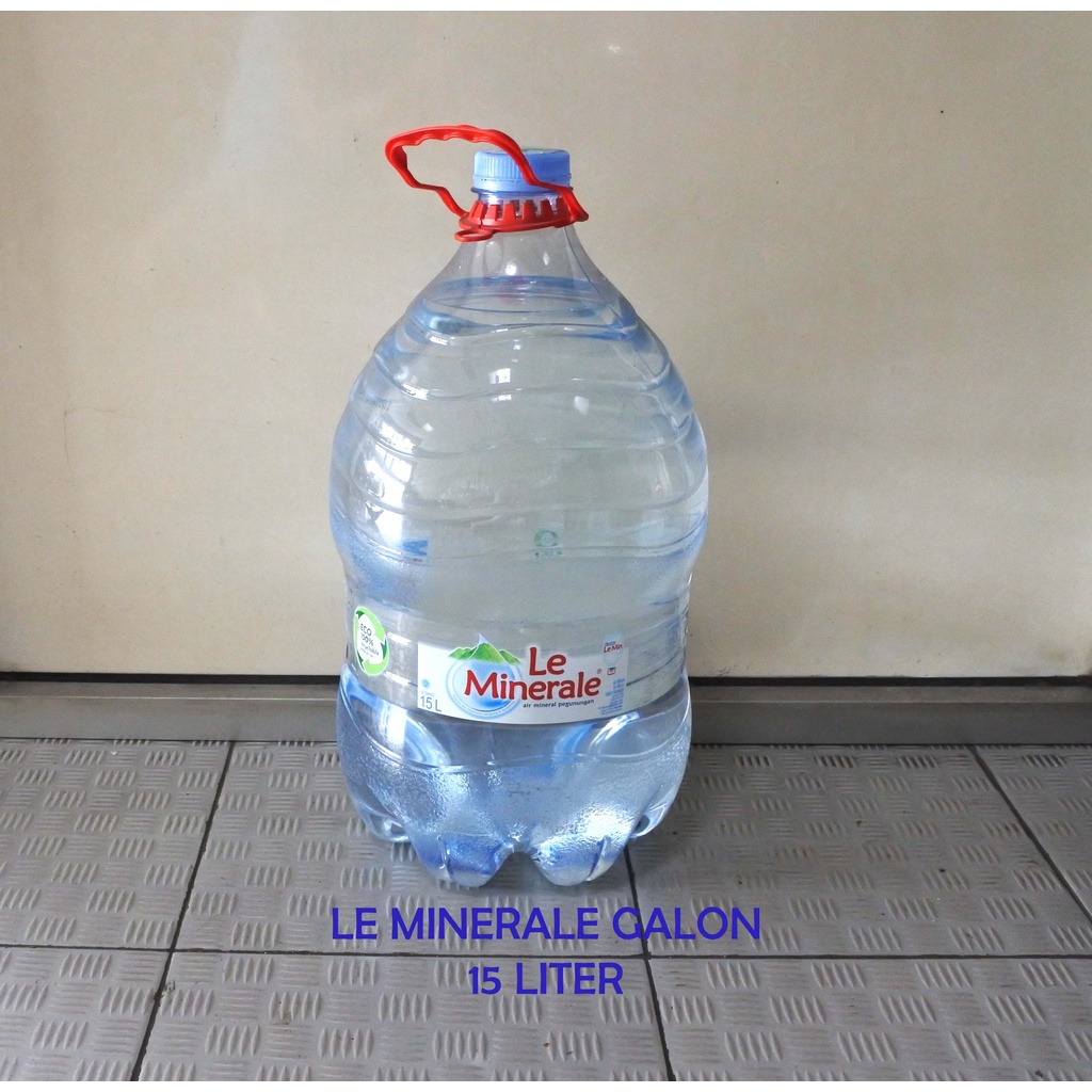 Jual Le Minerale Galon 15 liter Air Mineral | Shopee Indonesia