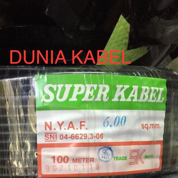 Jual Kabel NYAF/ AF / Serabut 6mm 6 mm 1x6 Super @100 meter | Shopee Indonesia
