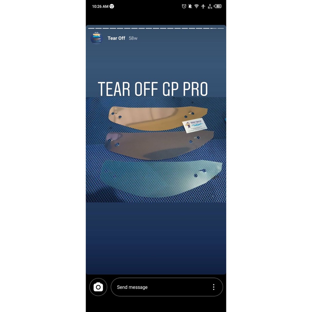 Jual TEAR OFF NHK GP PRO | Shopee Indonesia