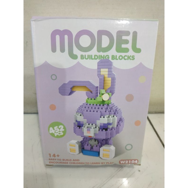 Jual lego mini building blocks disney stella lou duffy bear 452 pcs ...