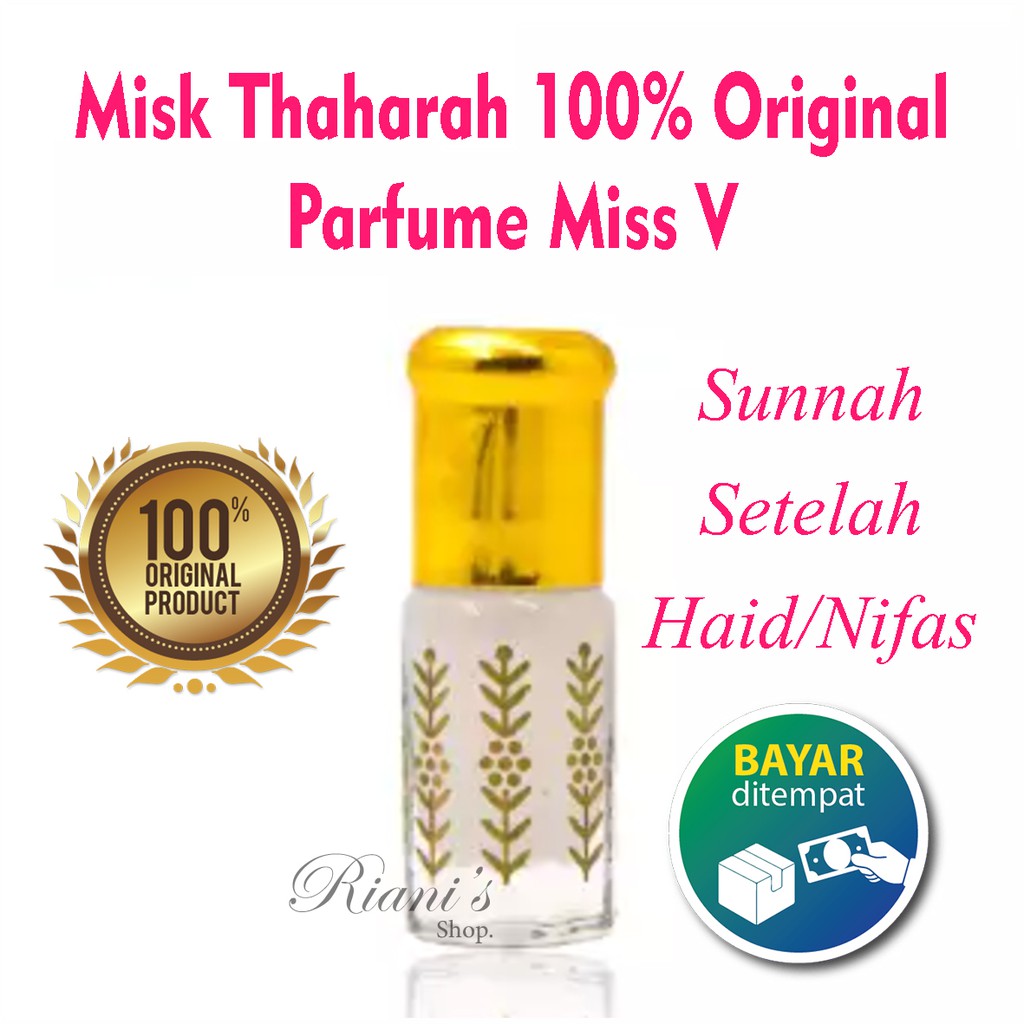 Jual Misk Thaharah Original Musk Al Tahara Asli Arab Parfum 3ml Taharah ...