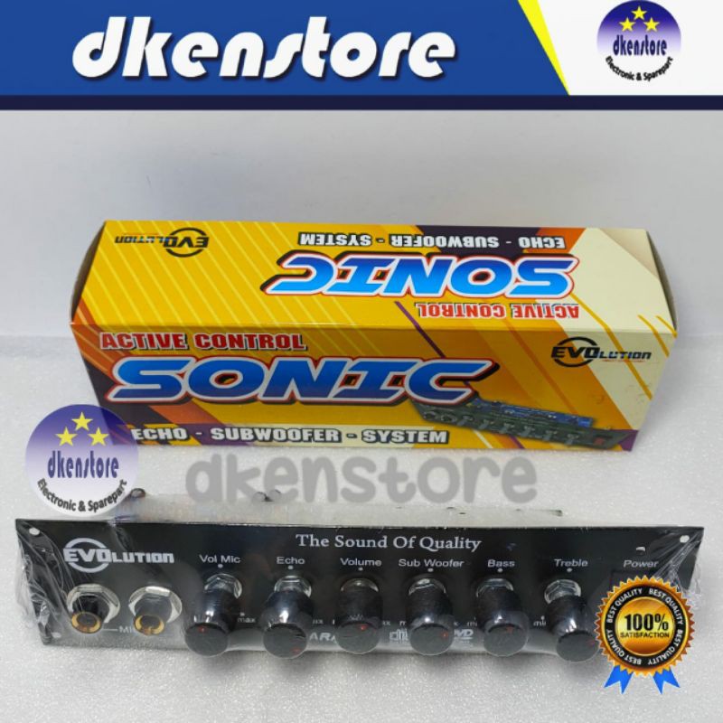Jual Tone control Sonic Evolution plus mic subwoofer echo | Shopee Indonesia