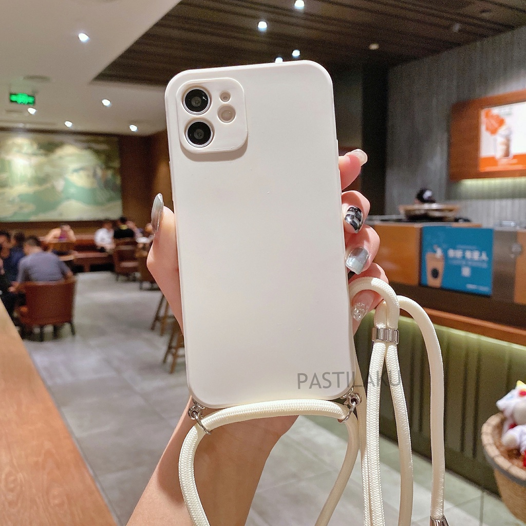 Jual Slingcase tali case MACARON Case For iPhone 6 7+ 8+ 6+ 7 8 X XS XR ...