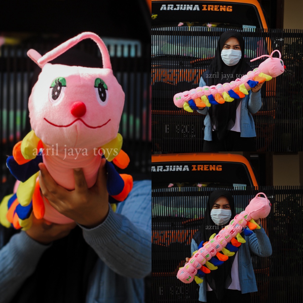 Jual Boneka ULIL ALPHABET Ukuran 80cm kaki seribu Lucu | Shopee Indonesia