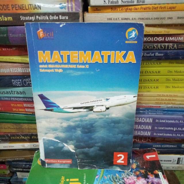 Jual Matematika untuk SMA kelas 11 wajib original bekas Facil | Shopee Indonesia