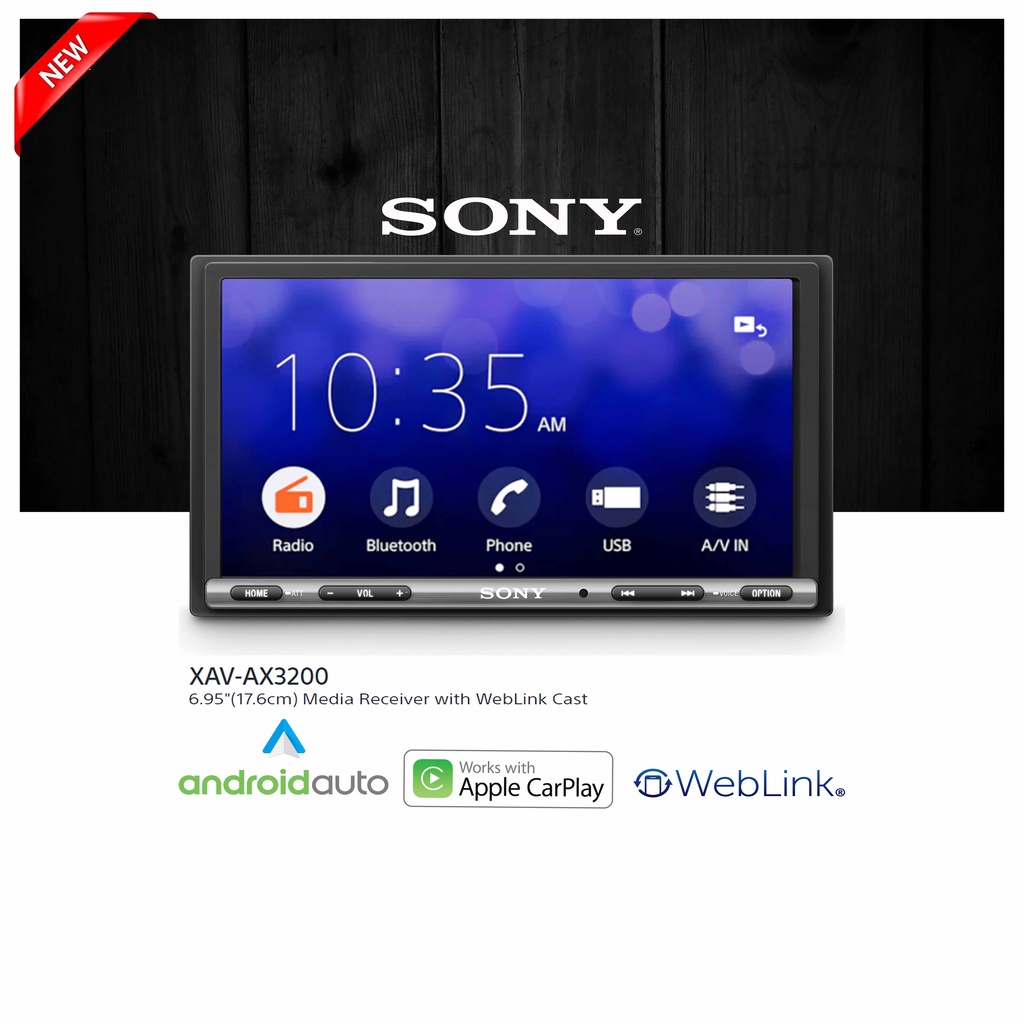 Jual Sony XAV-AX3200 6.95 inch WEBLINK Android Auto Apple Carplay ...