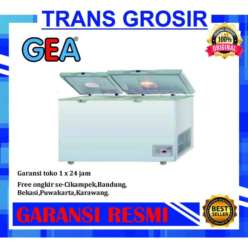 Jual CHEST FREEZER GEA AB600R FRISER BOX AB 600 R | Shopee Indonesia