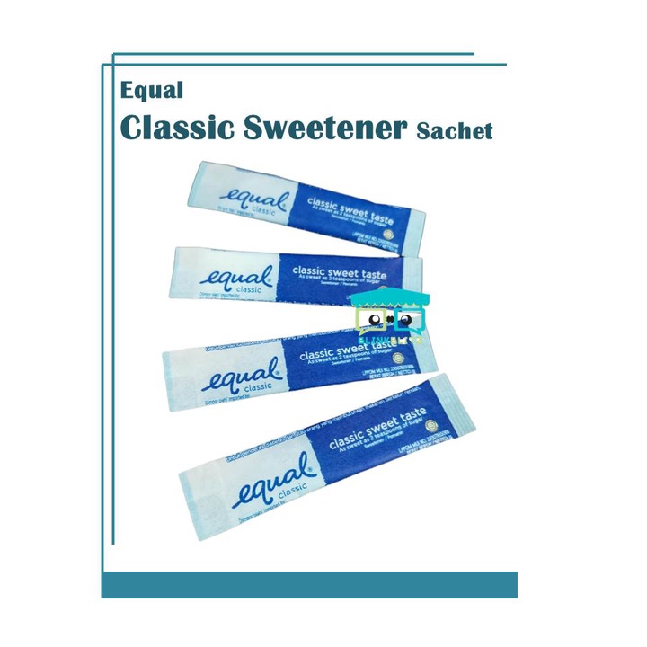 Jual SACHET Grosir Equal Classic Stick Sticks Sachet Gula Diet Diabetes ...