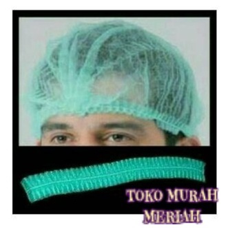 Jual mop cap resources isi 100 pcs penutup kepala | Shopee Indonesia