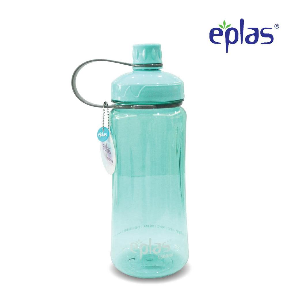 Jual EPLAS Big Water Bottle With Handle (1500ML), Water Tumbler, Botol ...
