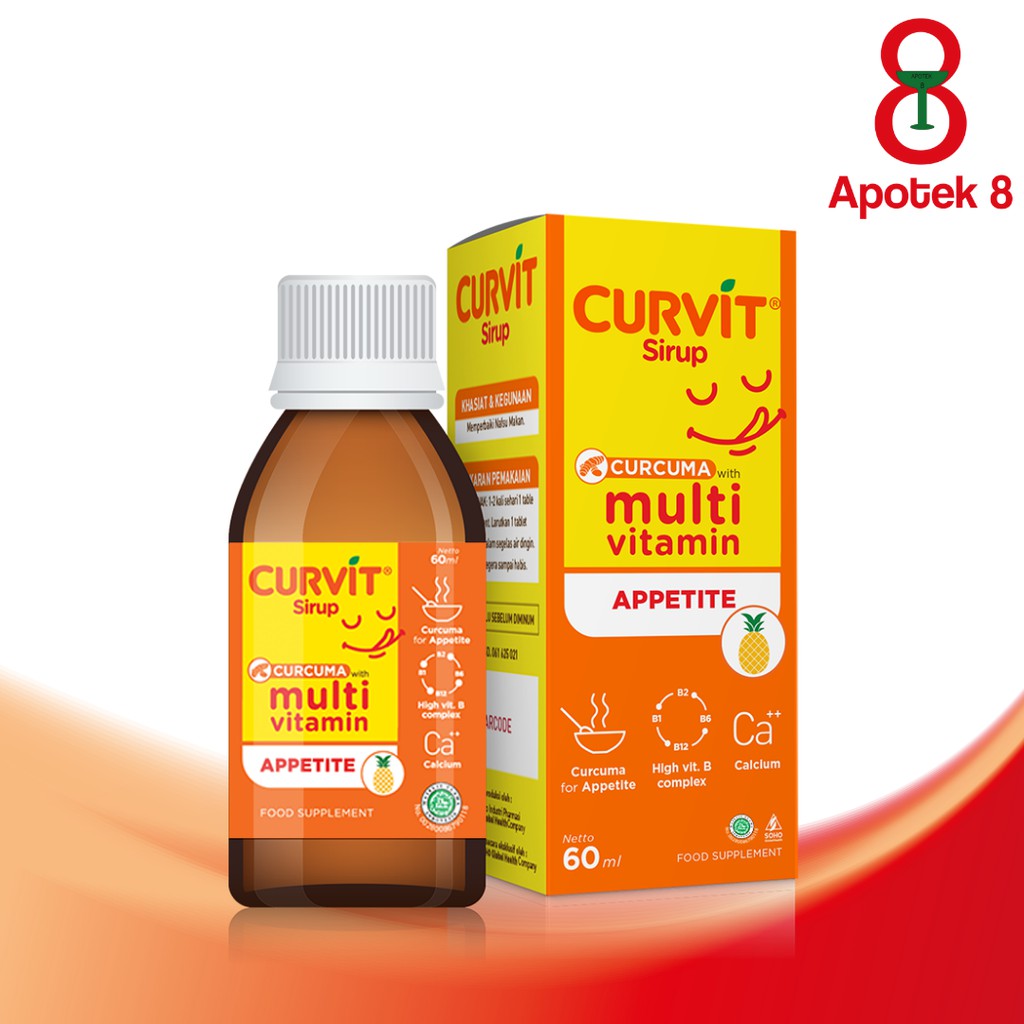 Jual Curvit Syrup 120ml | Shopee Indonesia