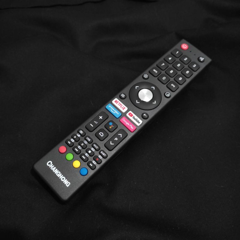 Jual Remote CHANGHONG Smart TV Original 100% Support Google Assistant ...