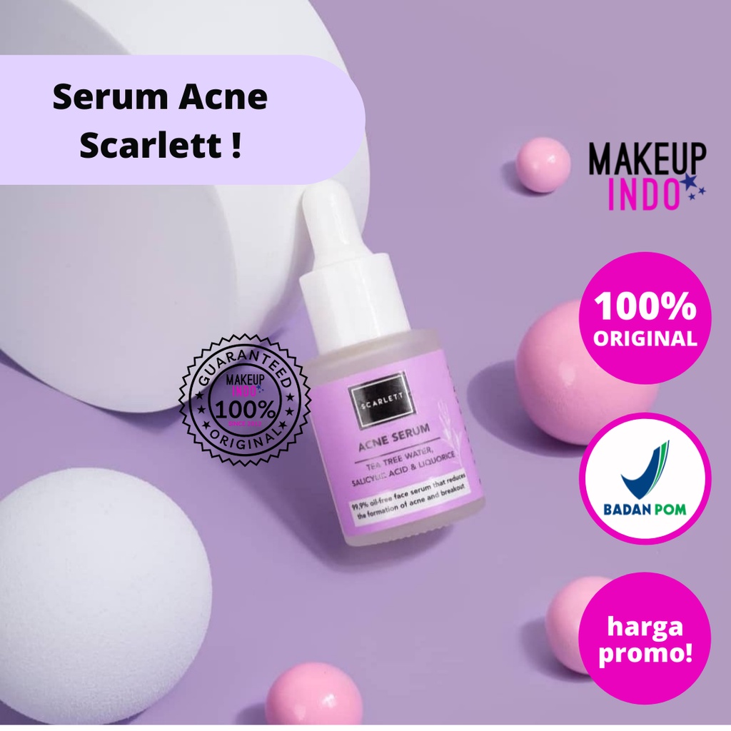Jual SCARLETT ACNE SERUM 15 ML | Shopee Indonesia