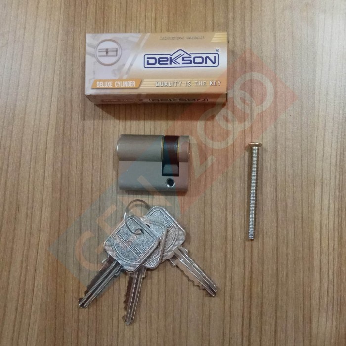 Jual KUNCI PINTU SETENGAH SILINDER DEKSON HALF CYLINDER HC DL 40MM ...