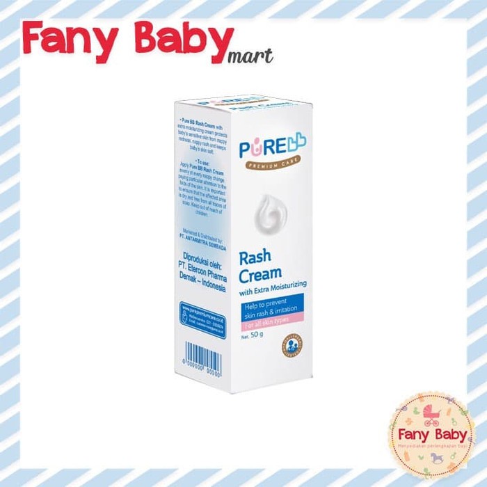 Jual PURE BB BABY RASH CREAM 50GR | Shopee Indonesia
