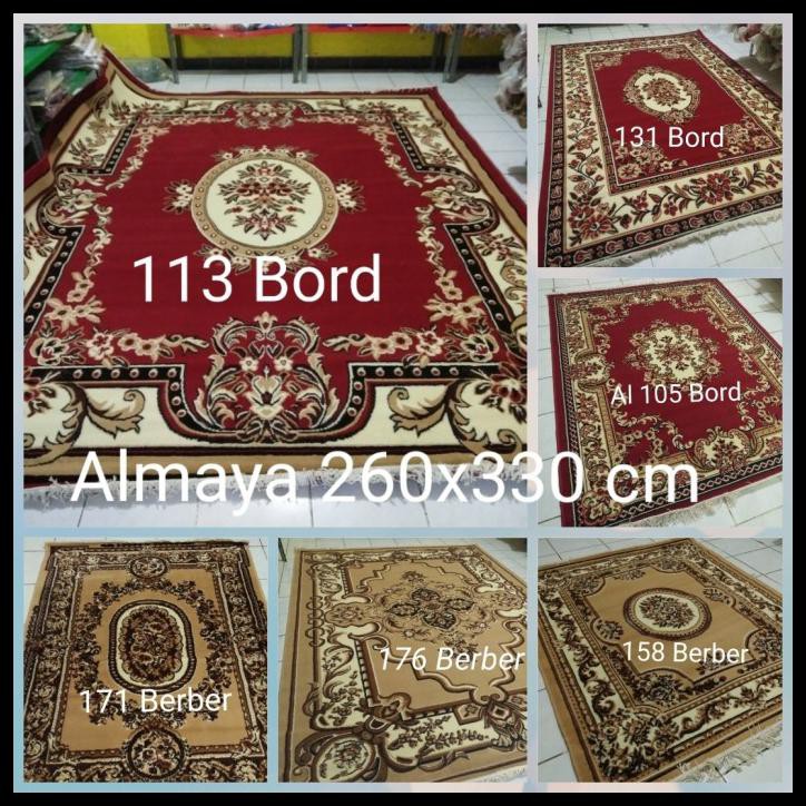 Jual Karpet Permadani Almaya Mega Jumbo 260X330 | Shopee Indonesia