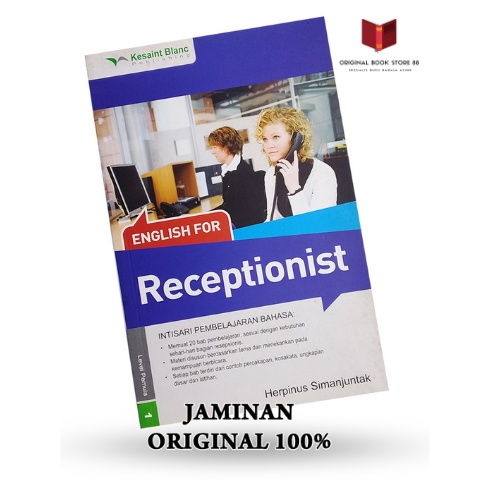 Jual Buku English for Receptionist | Shopee Indonesia