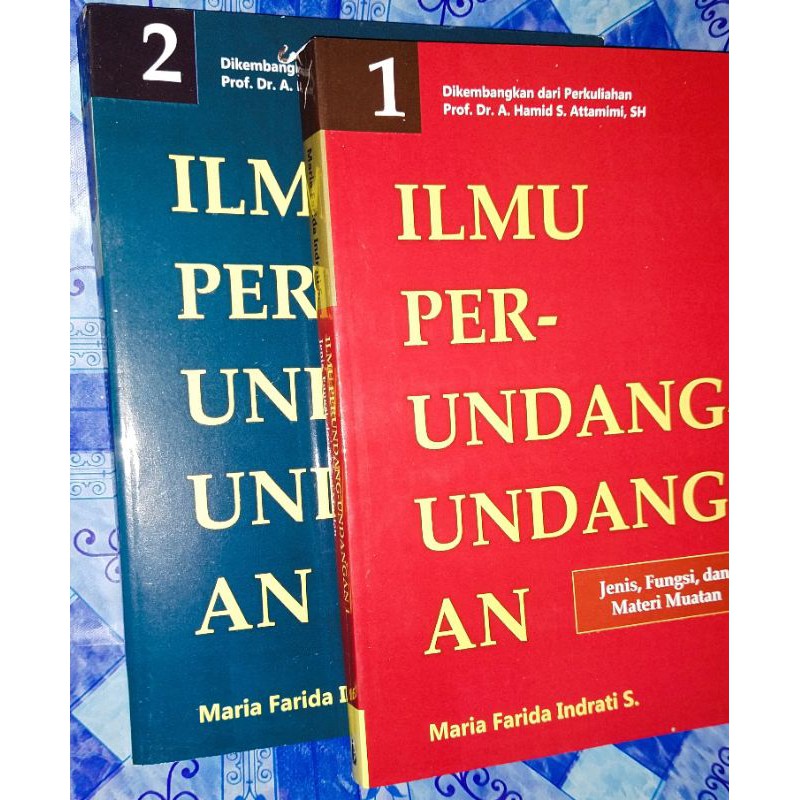 Jual ilmu perundang-undangan proses dan teknik pembentukannya 2 buku | Shopee Indonesia