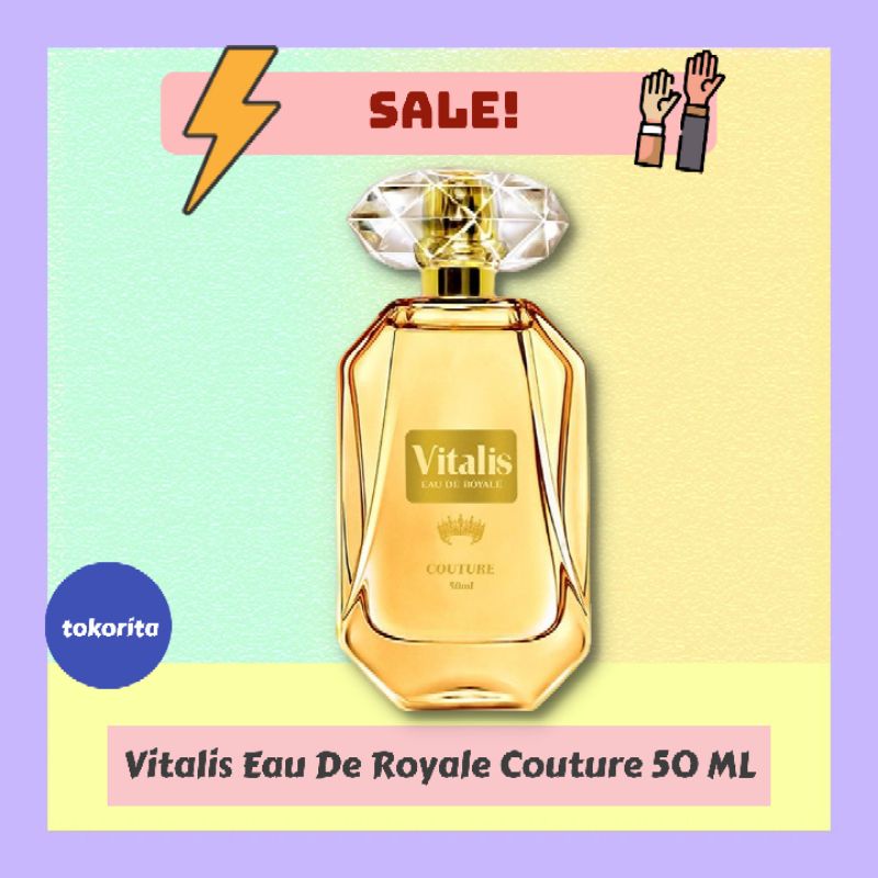 Jual Vitalis Eau De Royale Couture 50 ML |Parfum Wanita | Shopee Indonesia