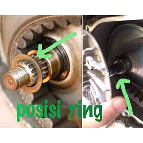 Jual Ring pully pulley depan kipas Rumah Roller Aerox Mio KARBU BEAT ...