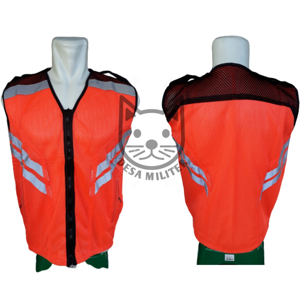 Jual Rompi Safety Jaring - Rompi Proyek Model Baru - Rompi Touring Mesh ...