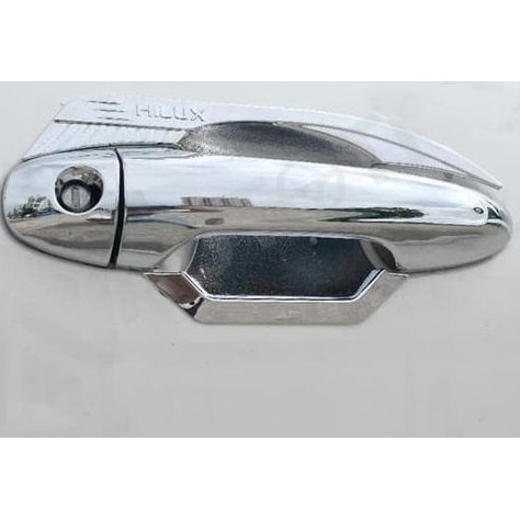 Jual COVER HANDLE MOBIL TOYOTA HILUX REVO/ROCCO 2016-2018 CHROME ...